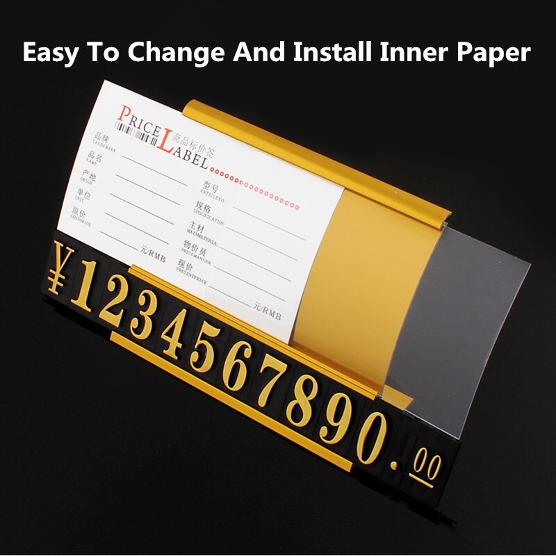 5 Pieces Adjustable Number Letter Metal Base Price... – Vicedeal