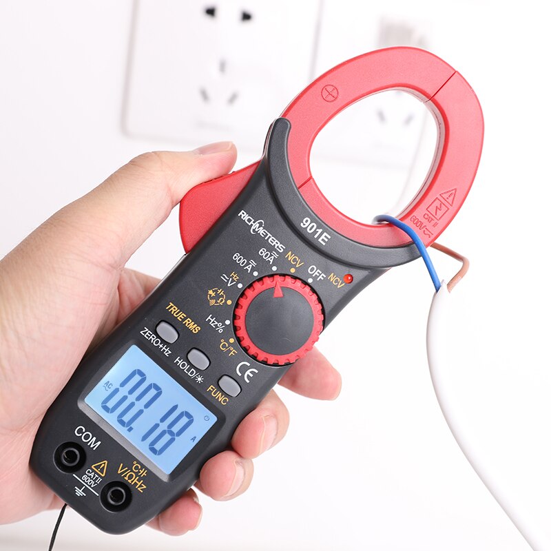 Digital Clamp Meter AC 600A Multimeter DC Current ... – Vicedeal