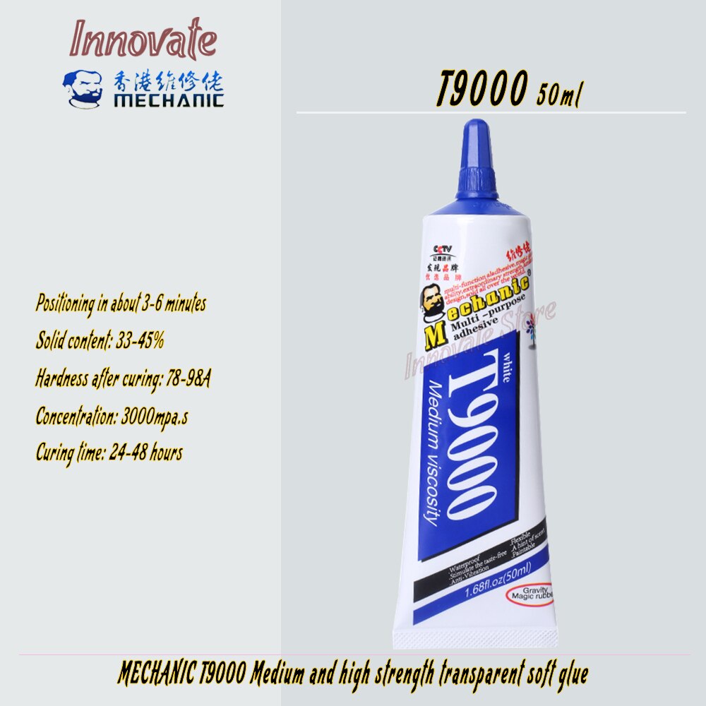 Monteur T9000 50Ml Screen Reparatie Witte Lijm Cur... – Grandado