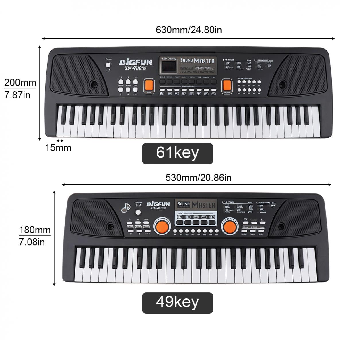 49 / 61 Keys Electronic Keyboard Piano Digital Mus... – Grandado
