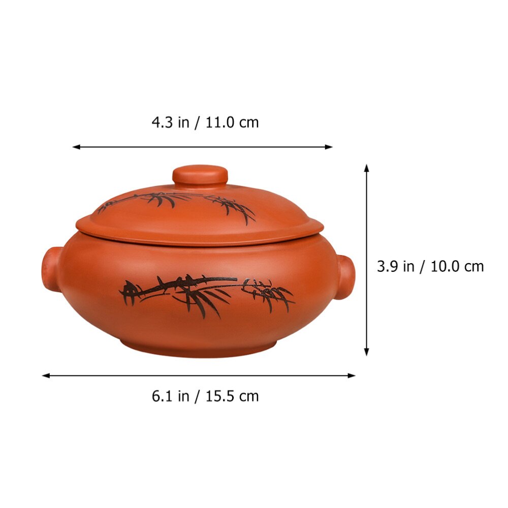 1pc Casserole Stew Pot Ceramic Cooking Pot Kitchen... – Vicedeal