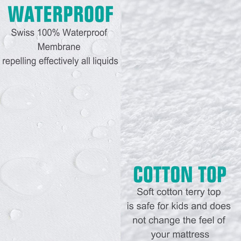 Cotton Waterproof and Stain Resistant Mattress Pro... – Vicedeal
