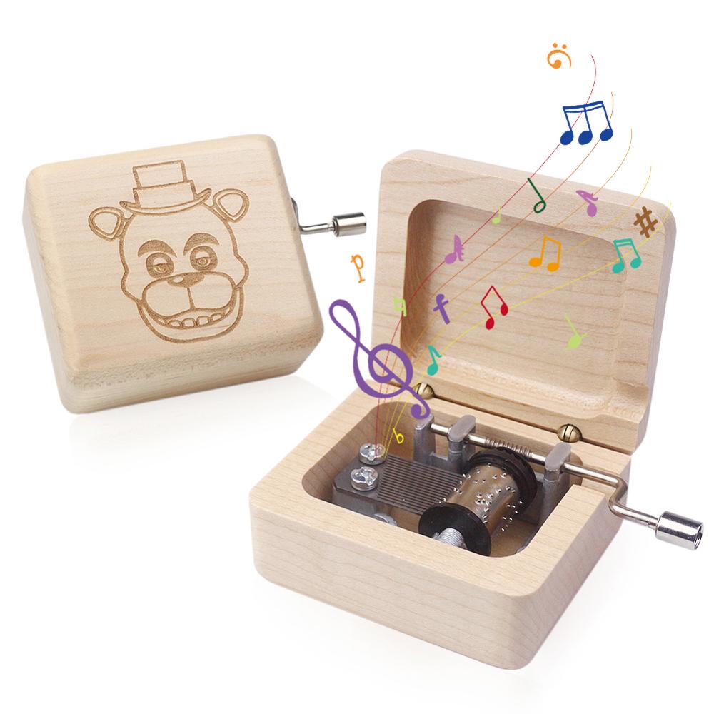 Rosiking Carved wooden hand crank Chanson Du Torea... – Grandado