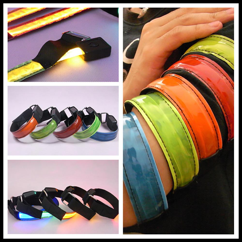 Led Armband Verstelbare Armband Reflecterende Knip... – Grandado