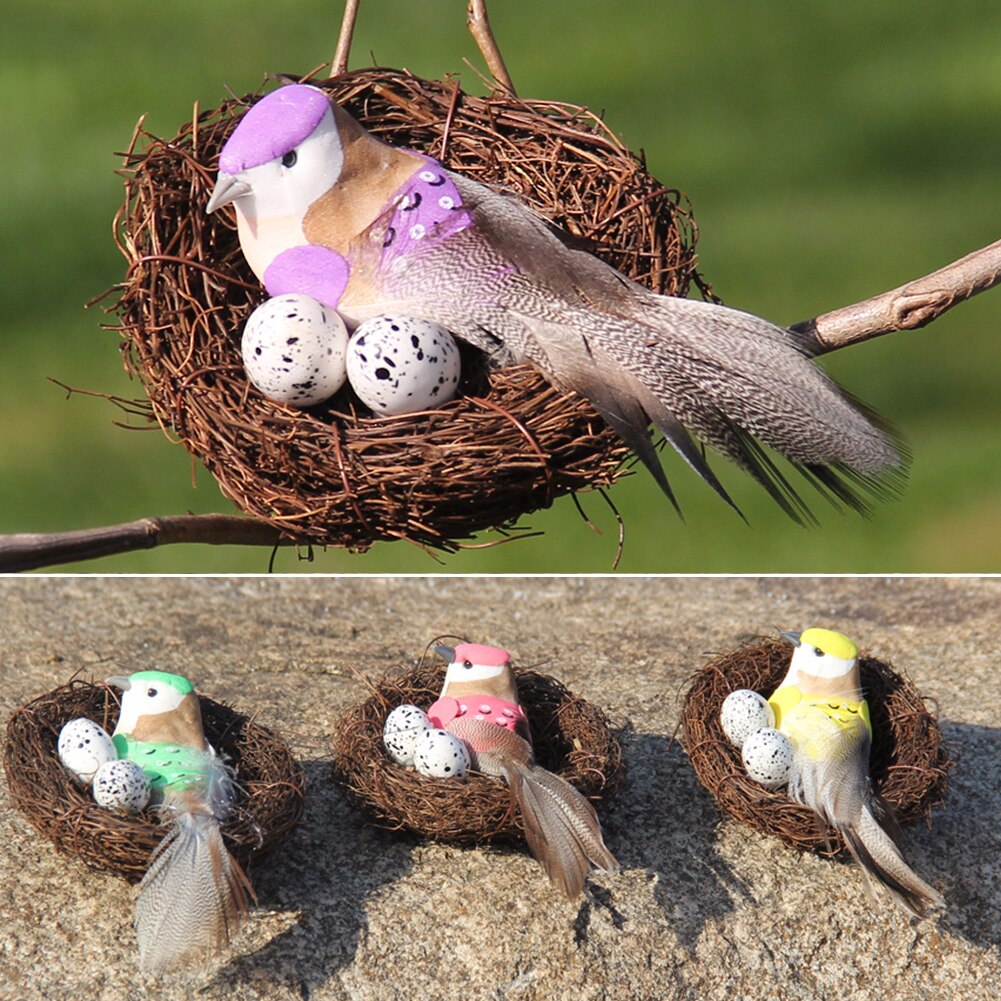 Craft Home Table Decor Garden Props Big Round Ratt... – Grandado