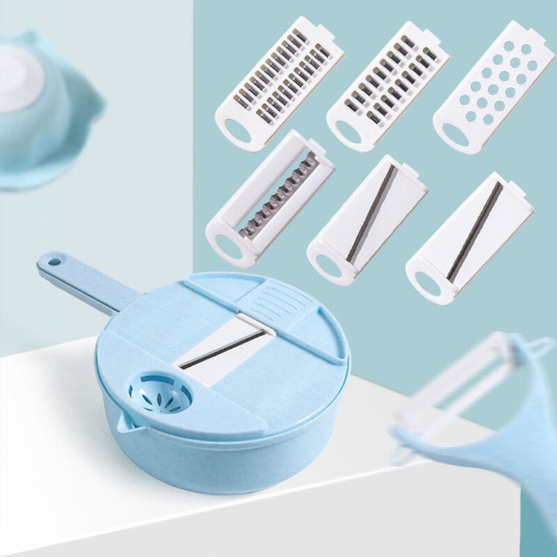 Multifunction Vegetables Cutter kitchen Steel Blad... – Vicedeal