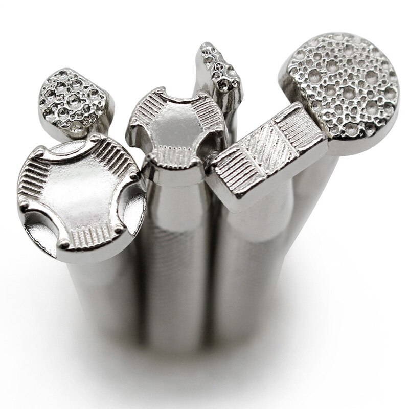 6 Pattern Leather Stamping Tool for Leather Carvin... – Vicedeal