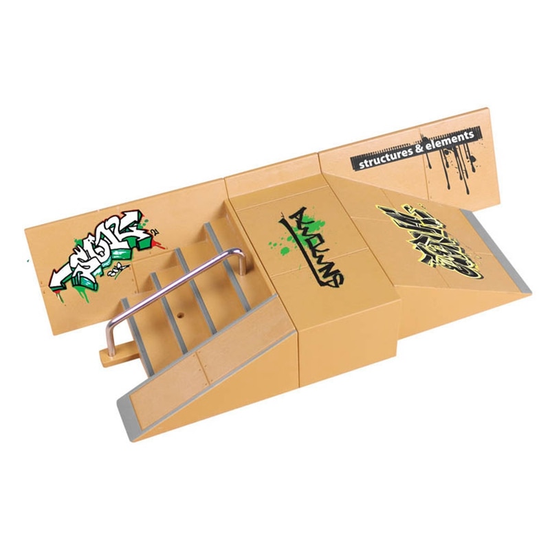 Mini Mode Vinger Skate Park Ramp Kits Regen Skateb... – Grandado