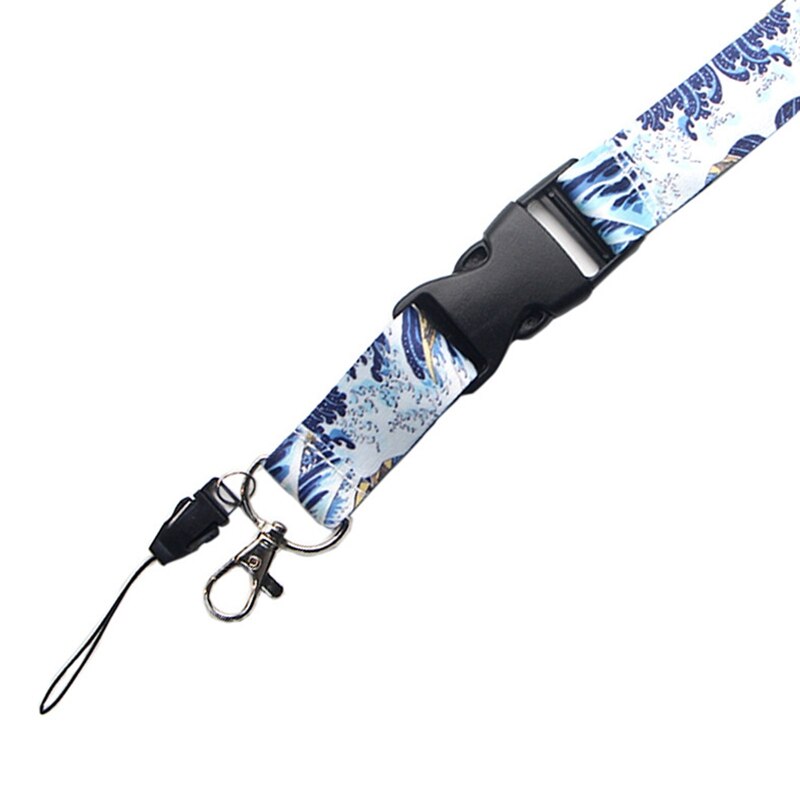 1Pc Japanese Style Wave Pattern Lanyard for Phone ... – Grandado