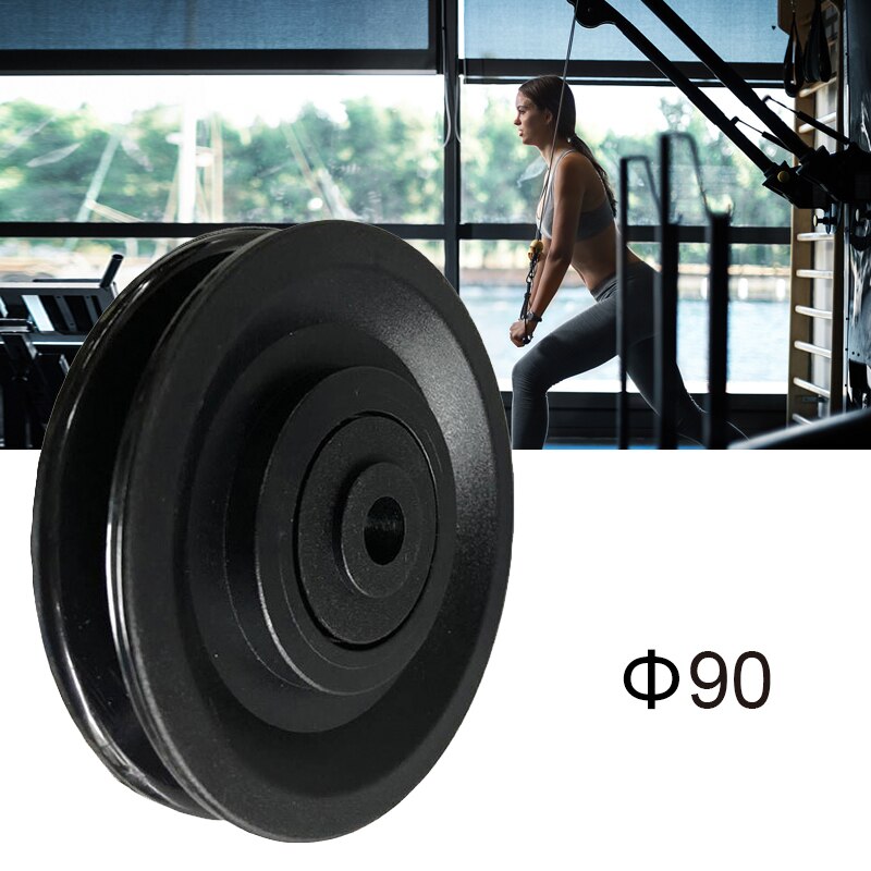 1 Piece Universal 90mm Diameter Durable Black Gym ... – Vicedeal