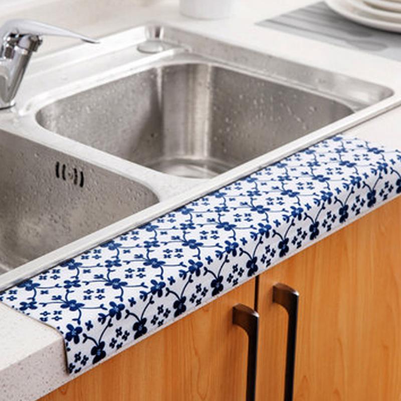 50*12cm Vegetables Basin Kitchen Sink Adhesive Wat... – Vicedeal