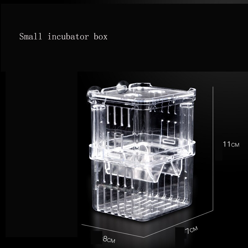 Acrylic Fish Tank Breeding Isolation Box Aquarium ... – Vicedeal
