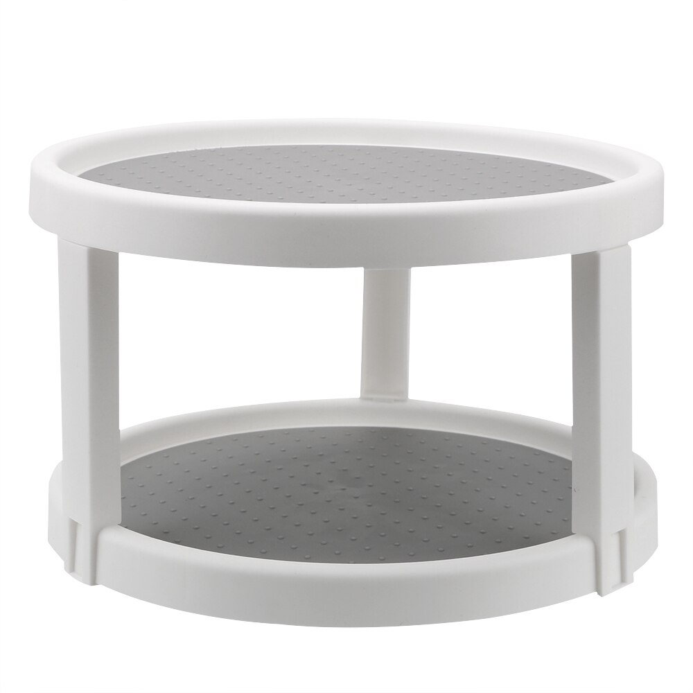 Kitchen Spinning Organizer Rotating Tray 2-Tier Sp... – Grandado