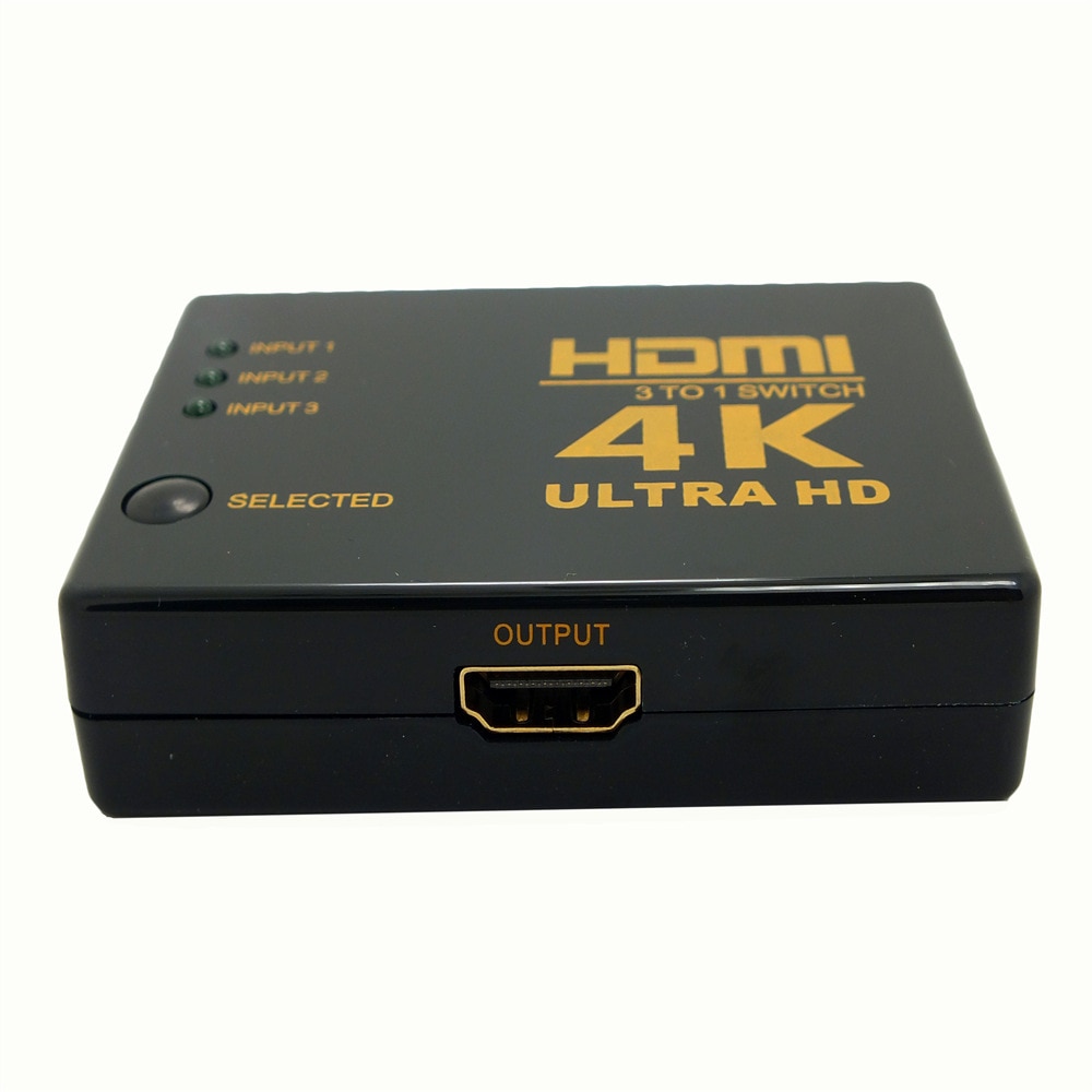 Neue Schwarz Mini 3 Port HDMI Switch 3x1 HDMI Swit... – Vicedeal