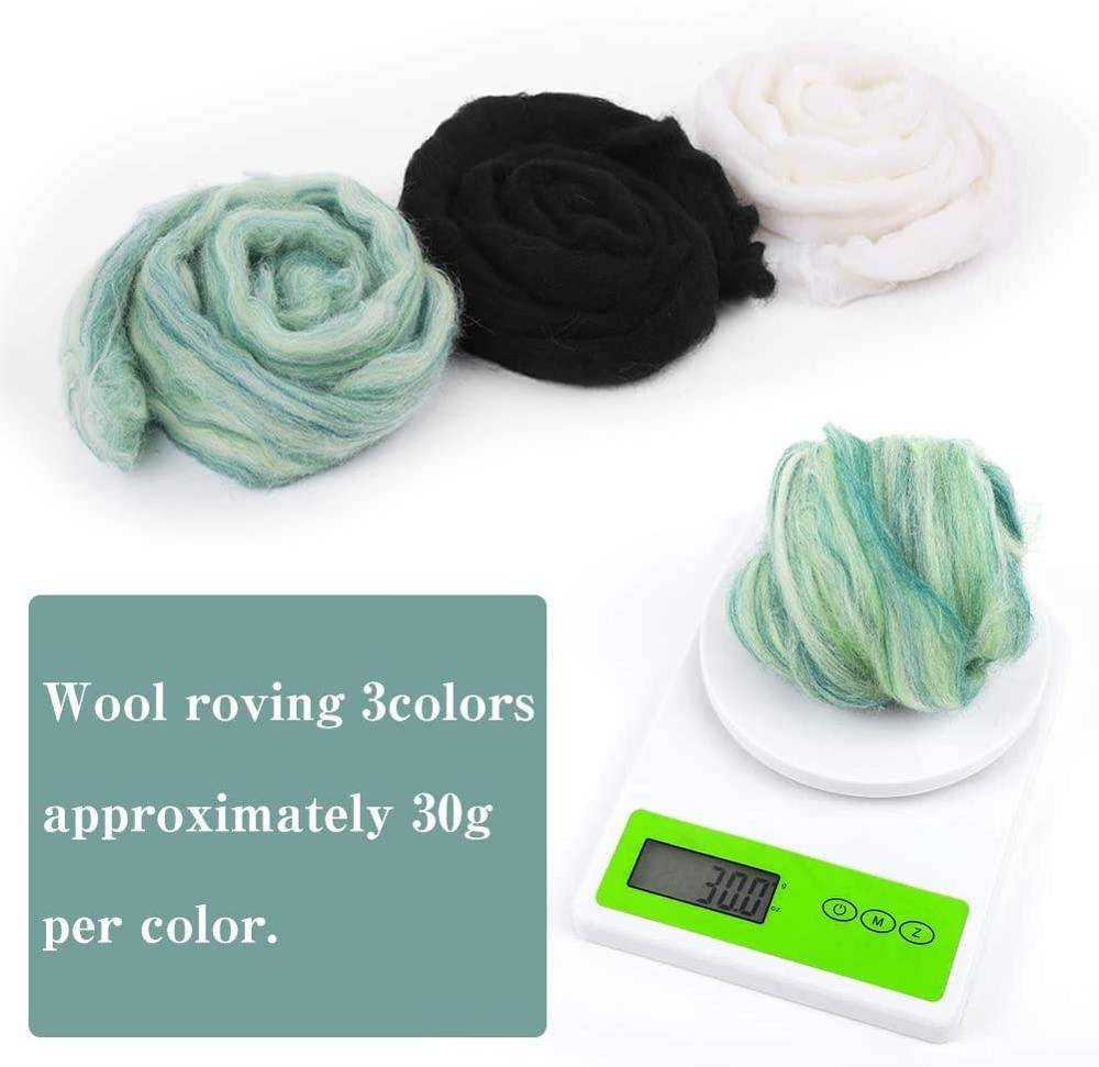 Imzay 3 Kleuren Naaldvilten Wol, Naaldvilten Tool ... – Grandado