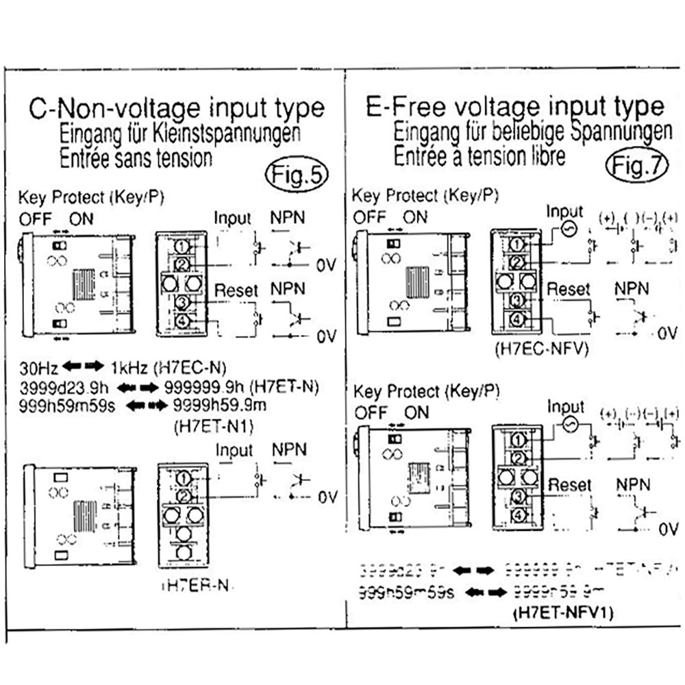 Non-Voltage 8 Digits Screw Terminal Resettable Dig... – Grandado