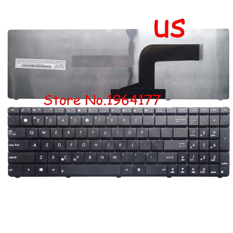 engels toetsenbord voor ASUS N53 N53DA N53Jf N53Jg... – Grandado