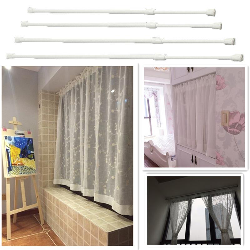 Spring Telescopic Net Voile Tension Curtain Curtai... – Vicedeal