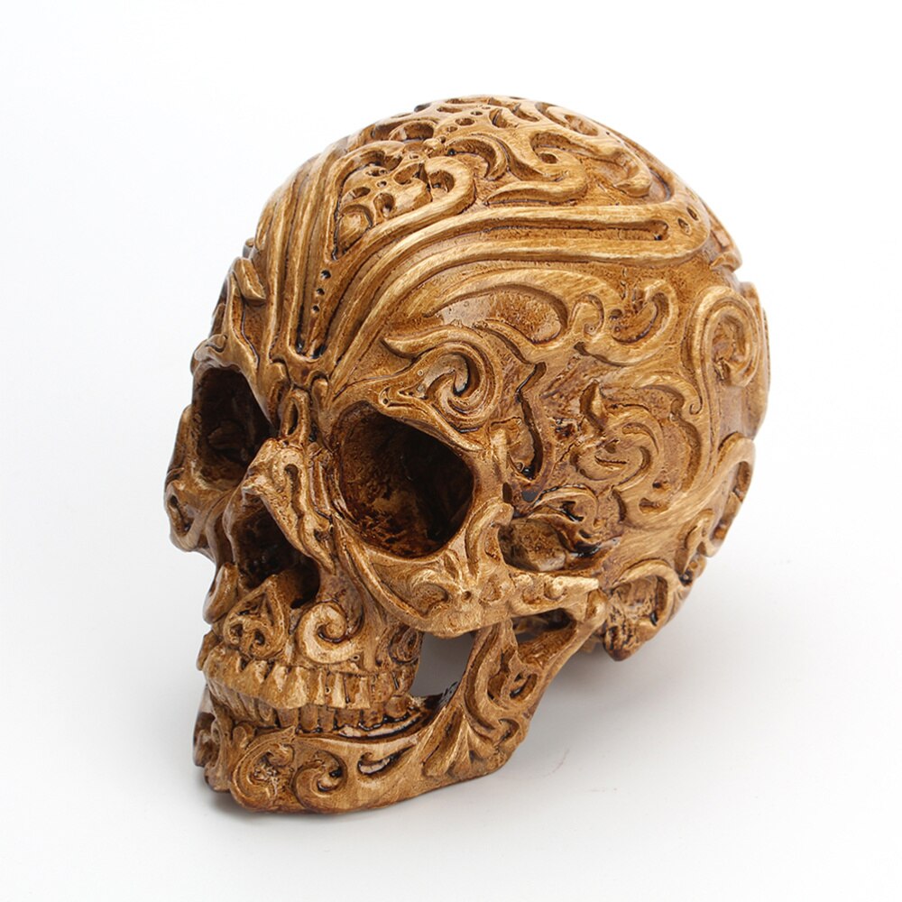 1PC Carved Skull Decorations Auspicious Clouds Sku... – Vicedeal