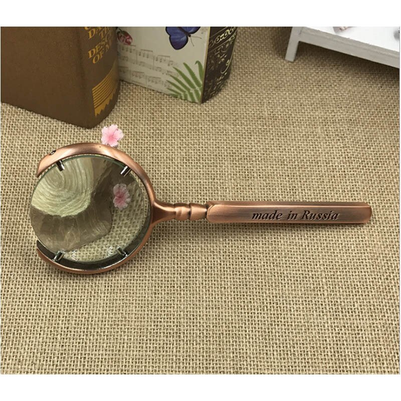 Metal Frame Archaeological Magnifie Glass 70mm Por... – Grandado