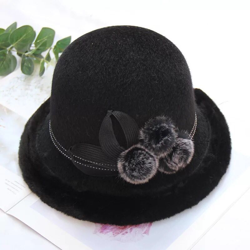 winter Classic wool top hat formal Steampunk Felt ... – Grandado