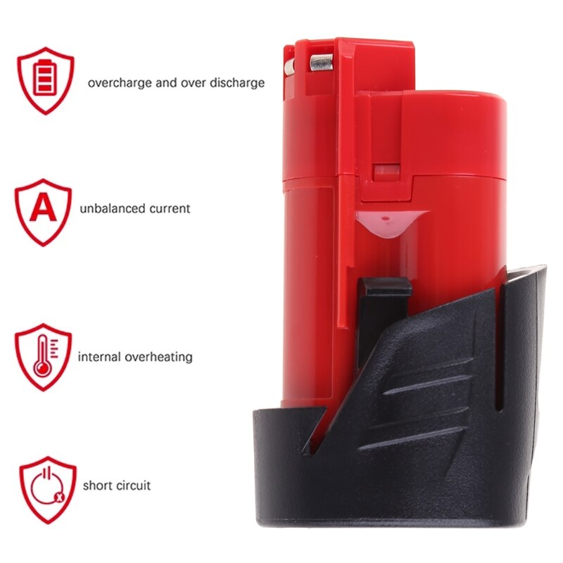 1 Pack 12V 2000mAh Lithium-ion Replacements Batter... – Grandado