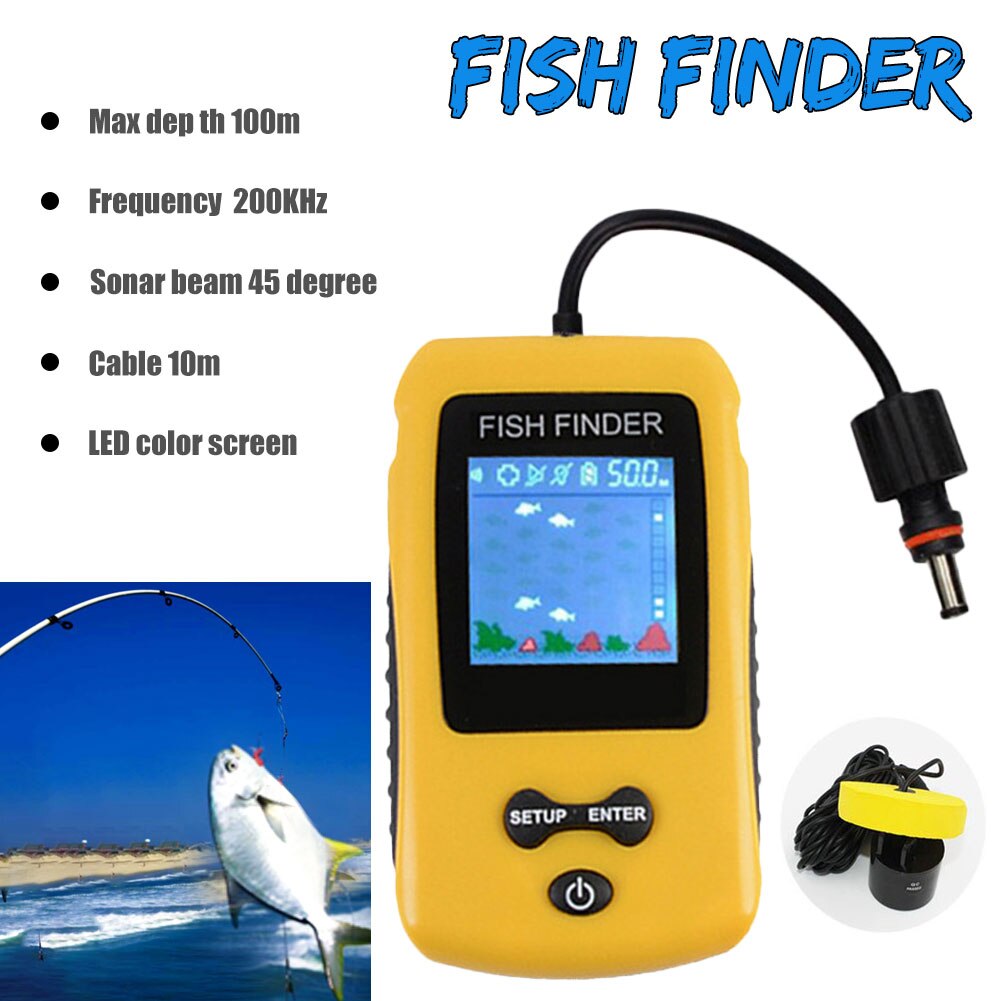 Handheld Fish Finder Portable Fishing Kayak Fishfi... – Grandado