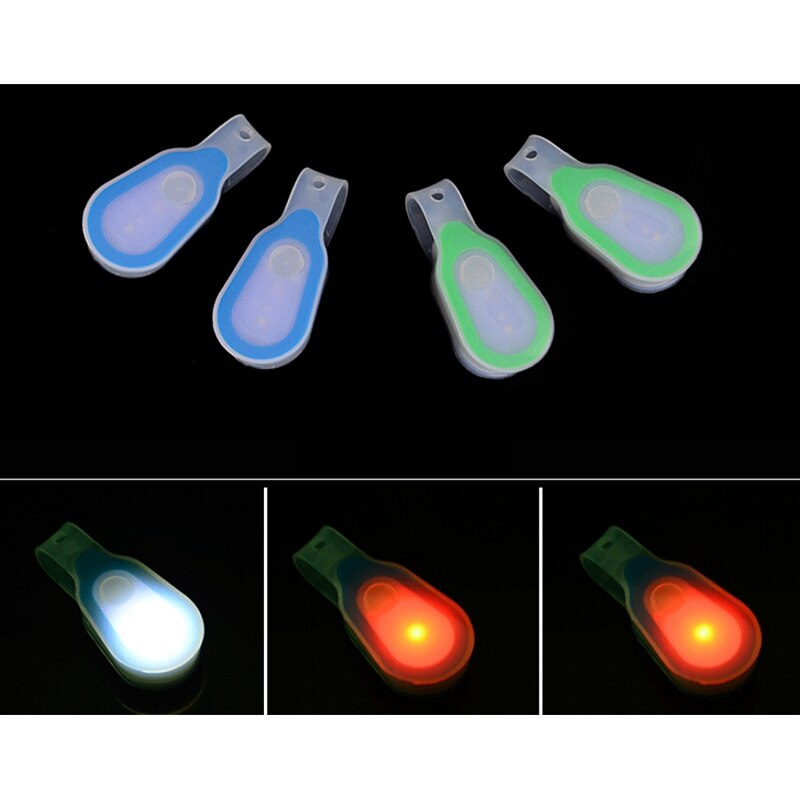 2Pcs LED Flashlight Clip on To Clothing LED netic ... – Vicedeal