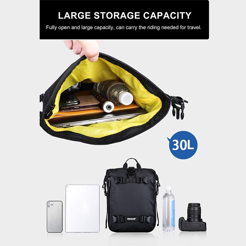 Rhinowalk Pannier Bag Bicycle Waterproof Motorbike... – Grandado