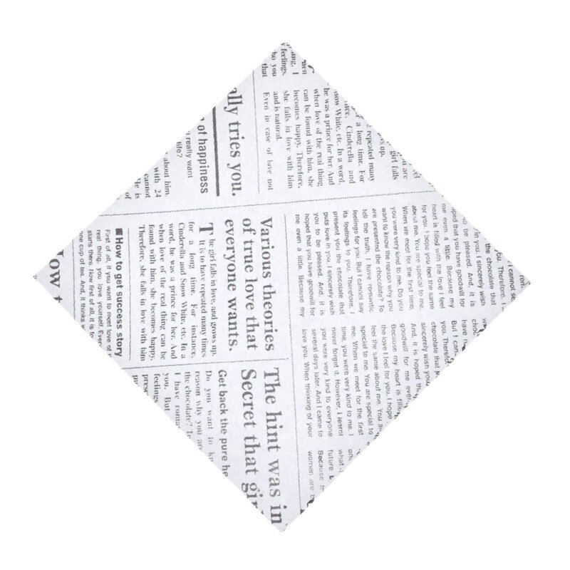 20pcs Vintage Newspaper Origami 10x10cm Antique Pa... – Grandado