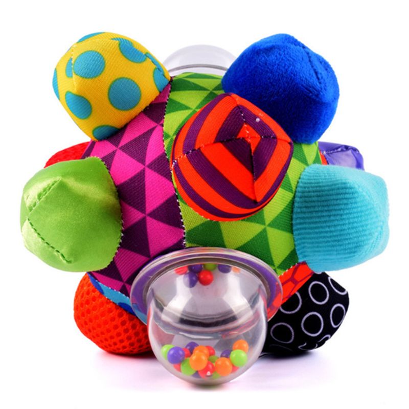 Babies Children Kids Boy Girl Colorful Bumpy Rattl... – Vicedeal