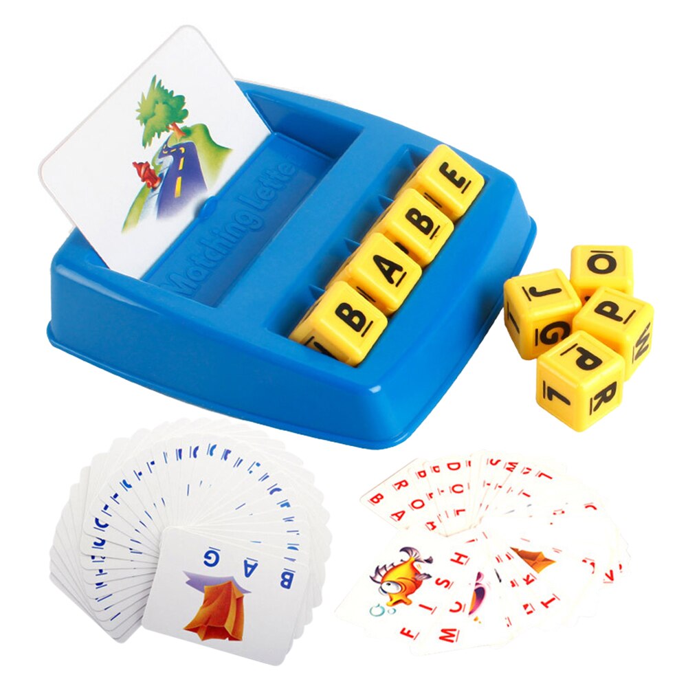 English Word Puzzle Learning Toy Kids Alphabet Let... – Grandado