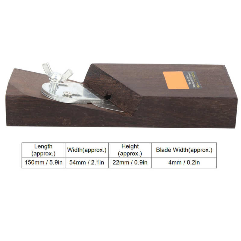 Woodworker Hand Plane Wood Planer Ebony Plane Flat... – Grandado