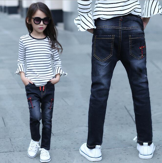 Girls Jeans Denim Pants For Kids Pants For Girls A... – Grandado