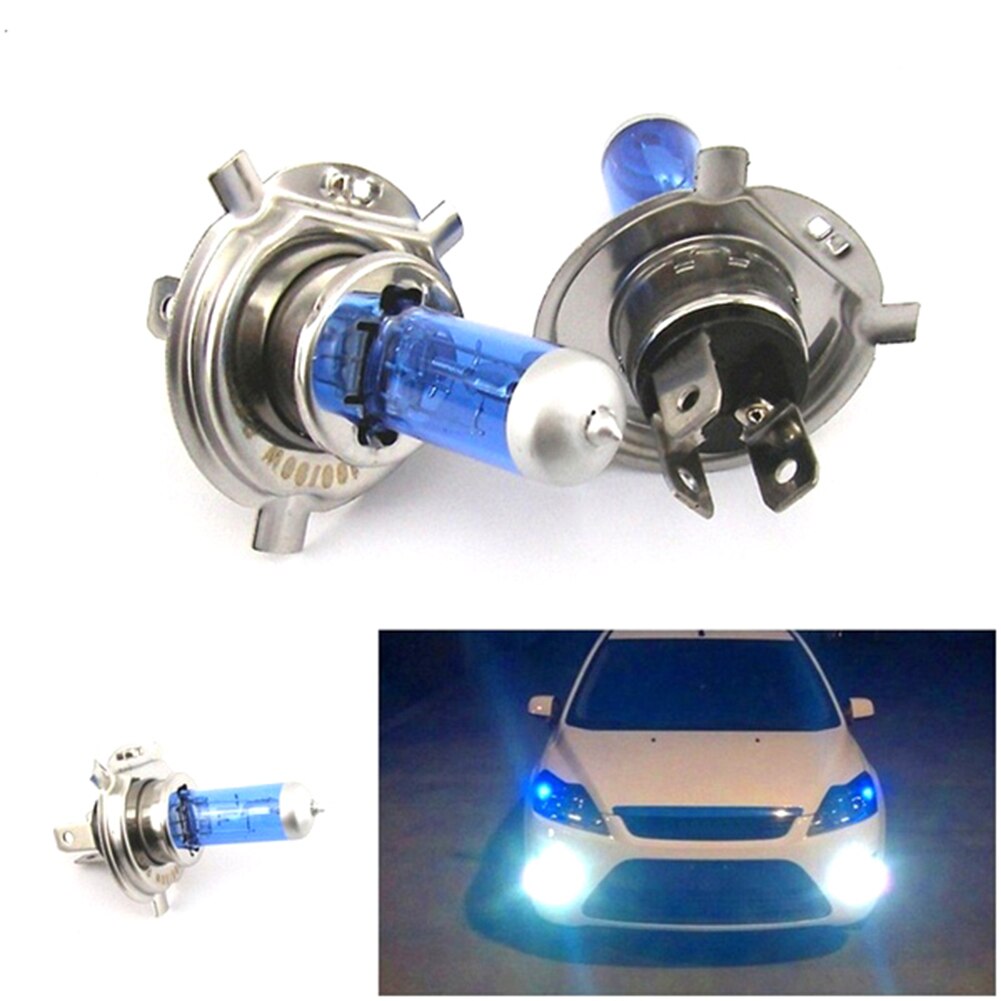 2Pcs H4 12V 100/90W P43T Super Helle Auto Halogen ... – Vicedeal