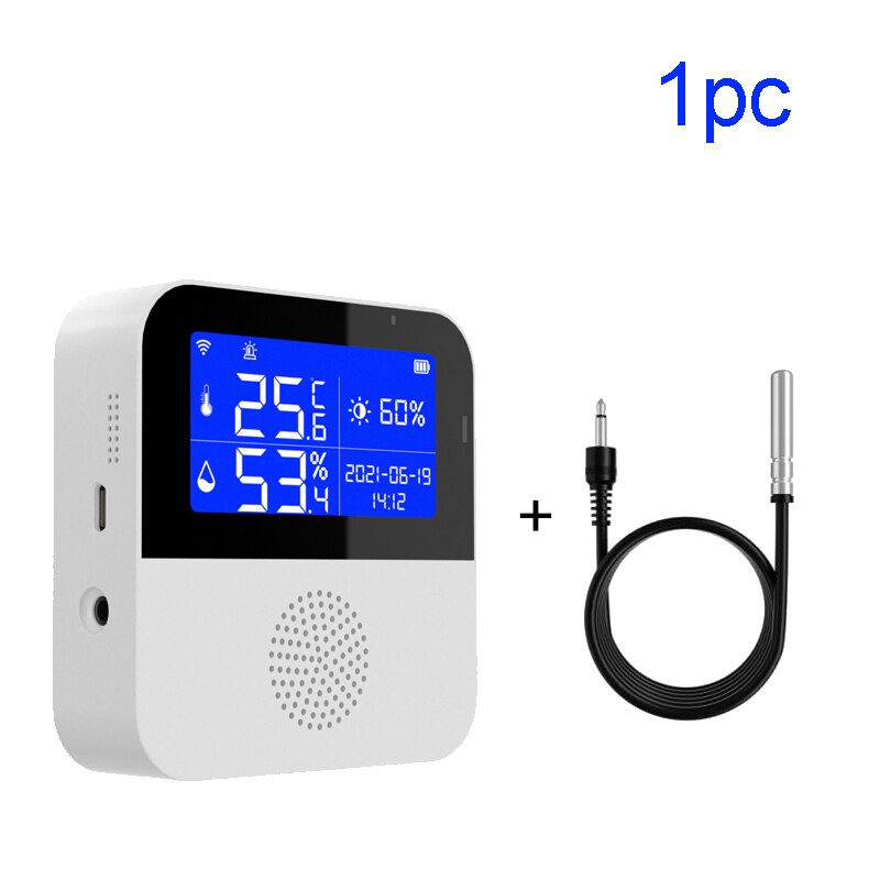Tuya Smart Wifi Temperatuur En Vochtigheid Sensor ... – Vicedeal