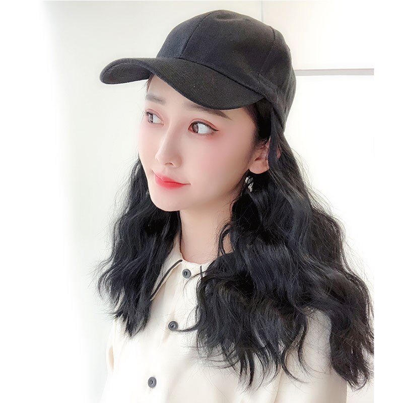 LVHAN Wig hat one-piece female cap wool roll corn ... – Grandado