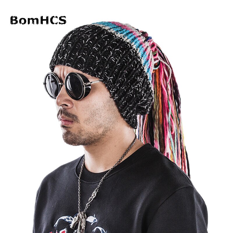 BomHCS Cool Street Handgemaakte Gebreide Muts mann... – Vicedeal