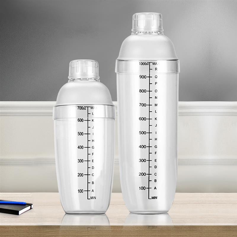 Mixing Cups Clear Multipurpose Hand Shaker with Sc... – Grandado