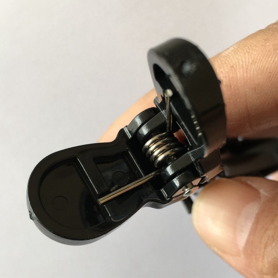 6Stck Kunststoff Schwarz Krokodil Haar Griff Clips... – Grandado