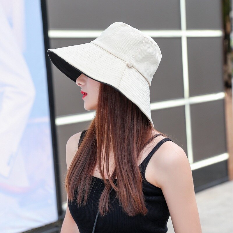 Sun Hat Summer Foldable Bucket Hat for women Outdo... – Grandado