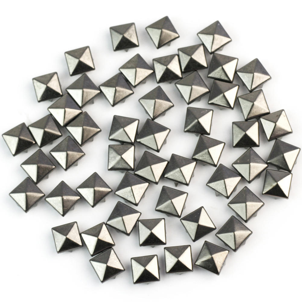100pcs/Lot 10mm Pyramid Studs Spots Punk Nailheads... – Grandado