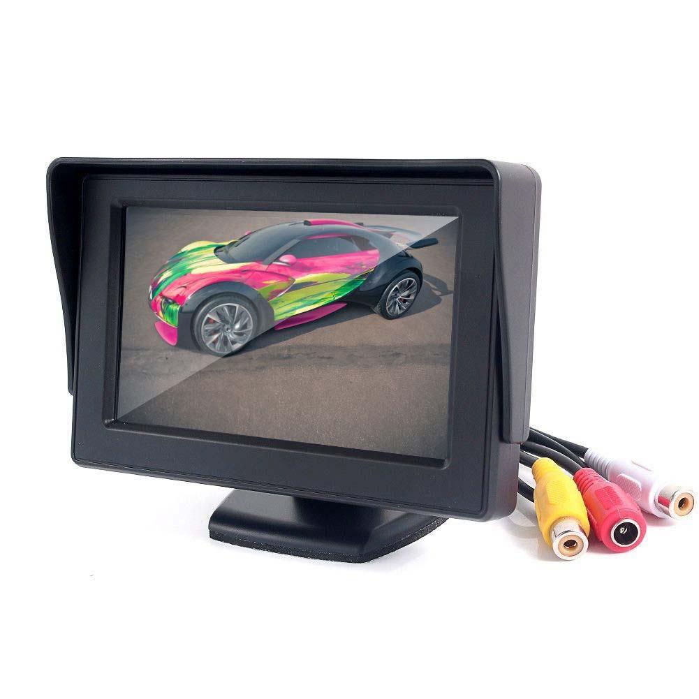 4.3 Inch Foldable Car Monitor TFT LCD Display Came... – Grandado
