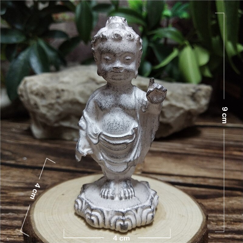 Lucky Prince Buddha Statue Sculpture Zen Home Gard... – Grandado