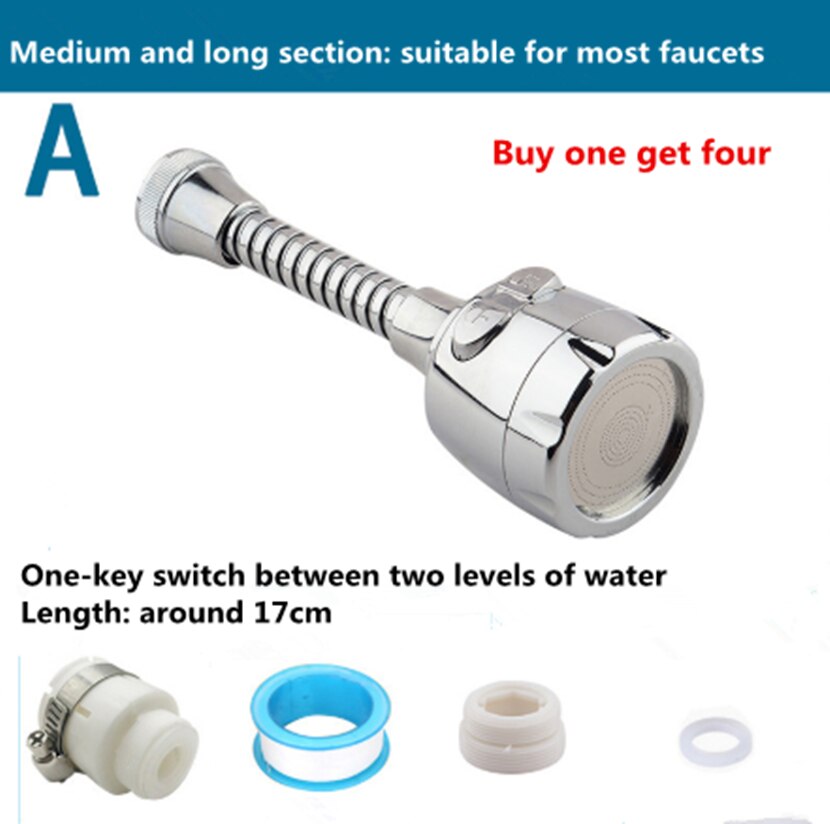 360 degree rotating faucet nozzle filter adapter a... – Vicedeal