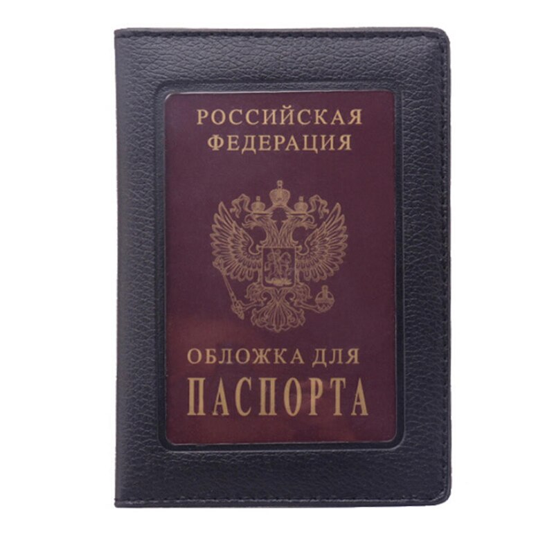 Transparent Window Passport Holder Multi-function ... – Grandado