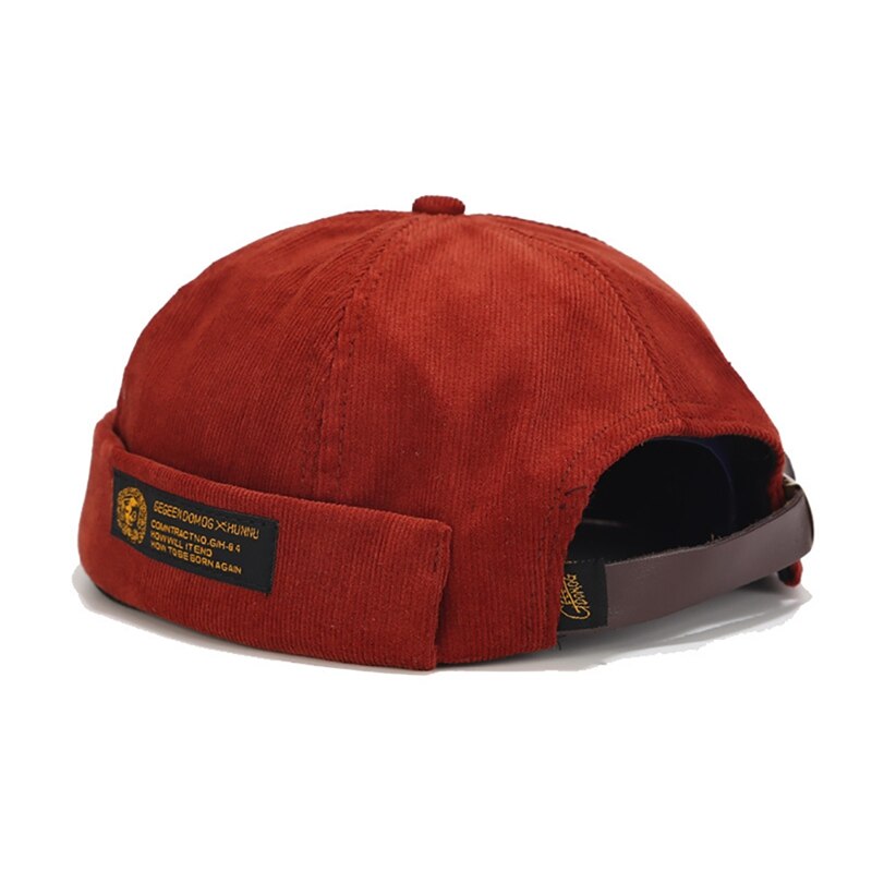 Katoen Corduroy Brimless Hip Hop Hoed Beanie Hat U... – Grandado