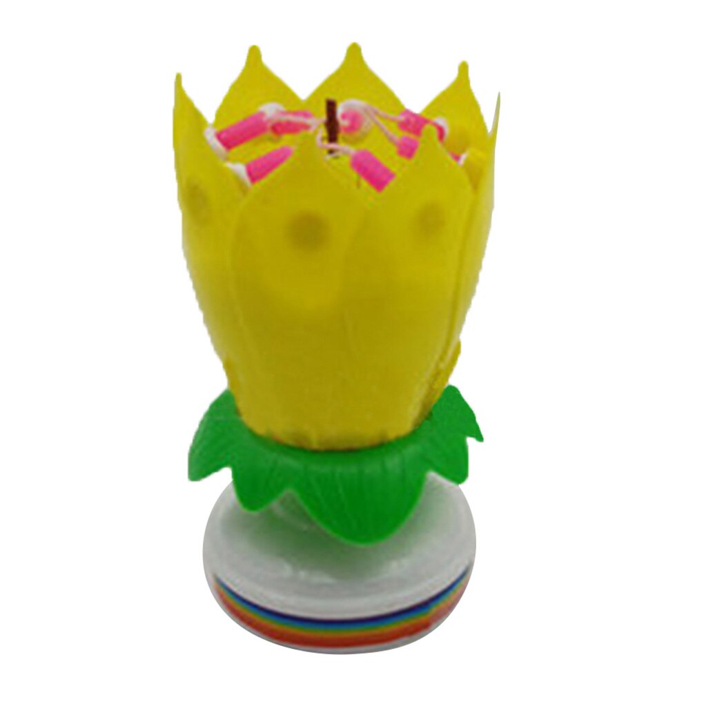 Plastic Double Layer Rotary Blossom Lotus Flower M... – Grandado
