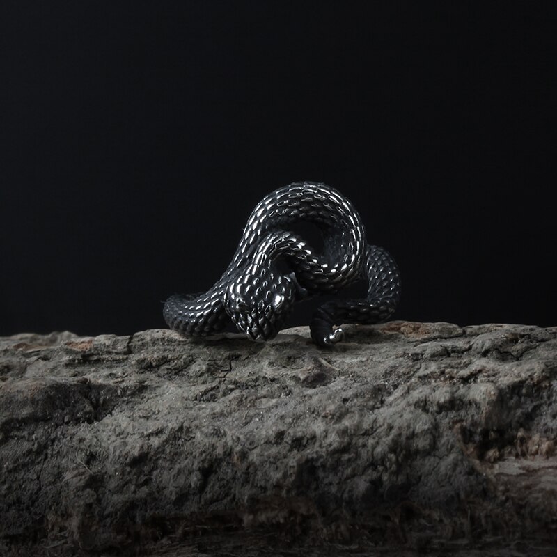 2022 Us Size Retro Punk Exaggerated Spirit Snake R... – Vicedeal