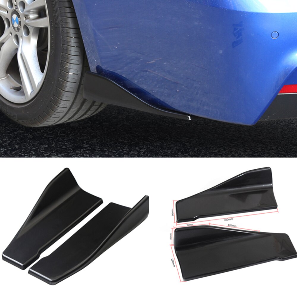 1 Paar 35Cm Auto Na Schop Carbon Fiber Patroon Air... – Grandado